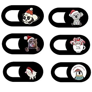 Laptop Camera Cover Slide, Webcam Cover Slide, [6-Pack] Ultra-Thin for iPhone, iMac,PC, iPad Pro, Computer,Desktops,MacBook Accessories etc,Protect Your Visual Privacy and Security