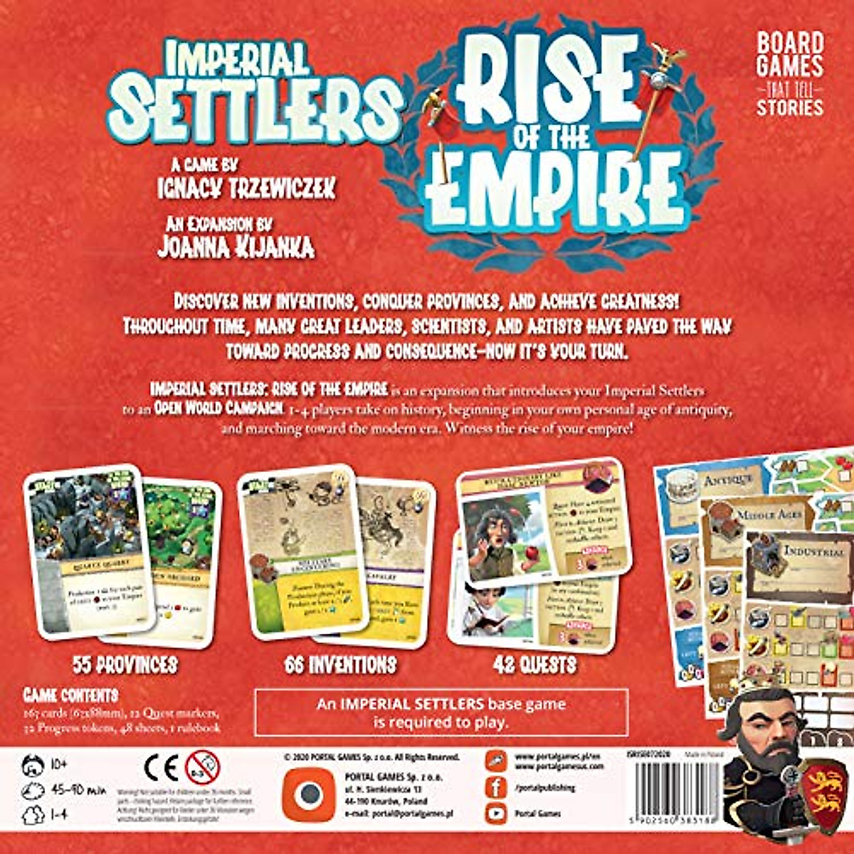 Portal Games Imperial Settlers: Rise of The Empire