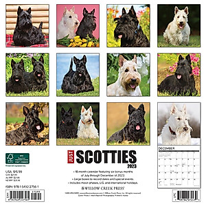 Just Scotties 2023 Wall Calendar