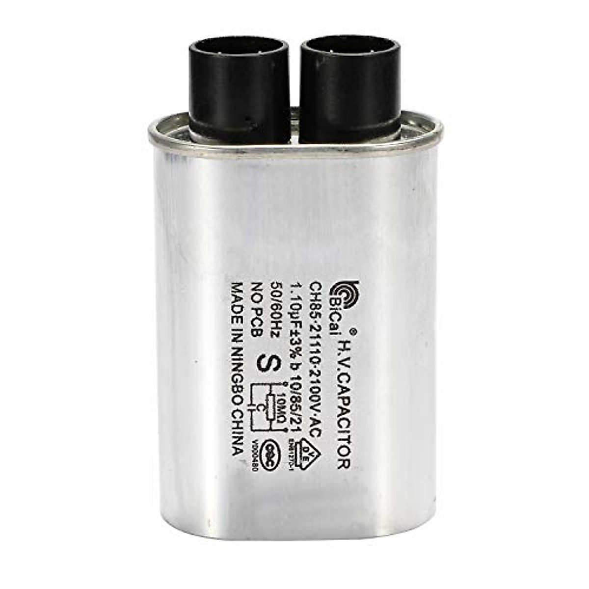 BlueNatHxRPR 1.1 MFD uF Microwave Capacitor Compatible for GE WB27X10907 and Others