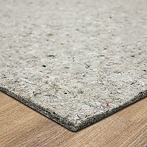 Mohawk Home 6' x 9' 1/4 Rug Pad 100% Felt Protective Cushion, Premium Comfort Underfoot – Safe for All Floors