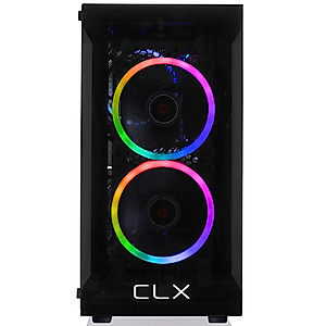 CLX SET TGMSETRXM2501BM Gaming Desktop Computer - AMD Ryzen 7 5700G Octa-core [8 Core] 3.80 GHz - 16 GB RAM DDR4 SDRAM - 1 TB M.2 PCI Express NVMe SSD - Mini-tower - Black