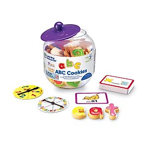 Learning Resources Goodie Games ABC Cookies - 4 Games in 1, Ages 3+ Toddler Learning Toys, ABC Games for Toddlers, Preschool Games, Alphabet Learning Games, Math for Preschoolers