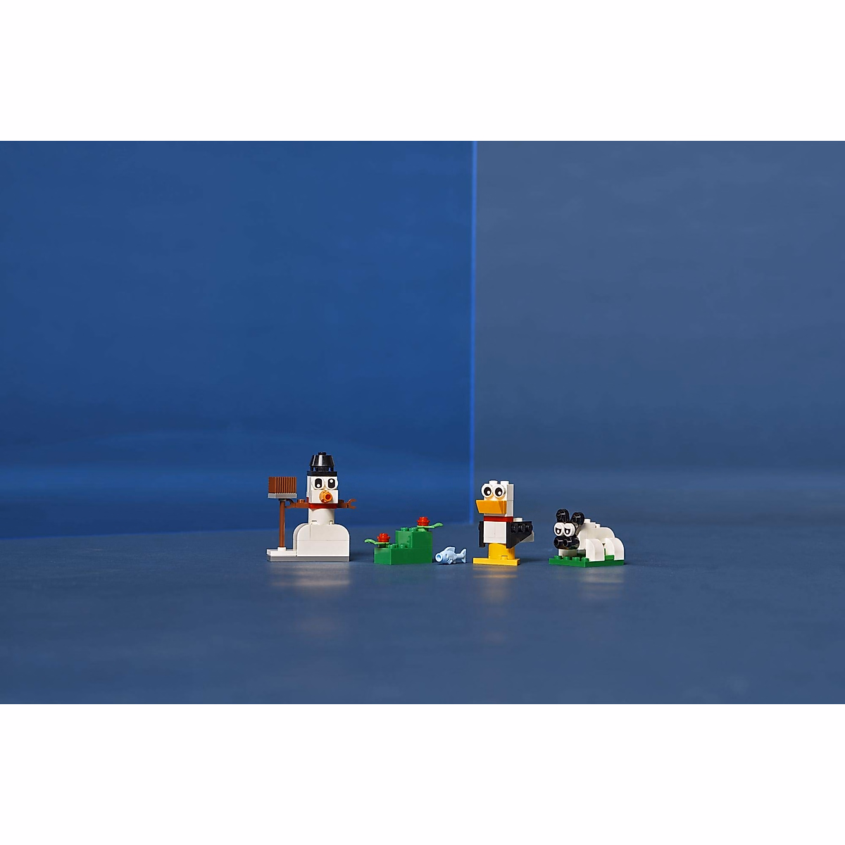 LEGO Classic Creative White Bricks 11012 Building Kit; Toy Building Set for Creative Play with 3 Build Ideas, Including a Snowman, Sheep and Seagull; Great for Kids Aged 4 and Up, New 2021 (60 Pieces)