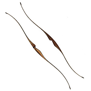 SinoArt Sparrow 54" Traditional Long Bow 20-35LBs Draw Weight One-piece Longbows Recurve Bow Right Hands for Beginner Women Tenns (Right Hand 20 LBs)