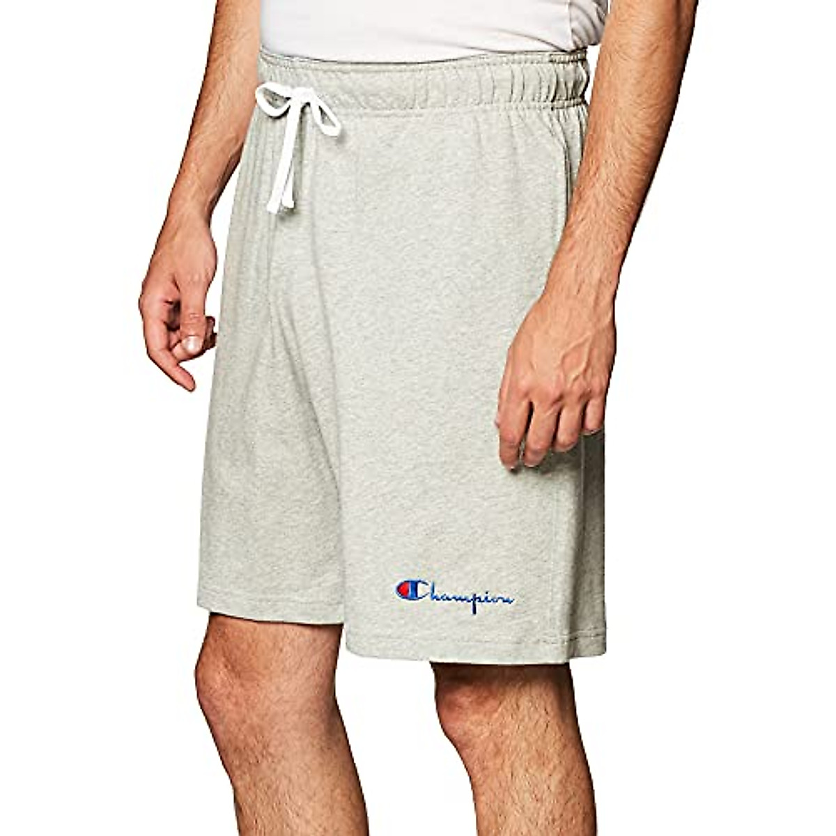 Champion Men's Jersey Short, Oxford Gray, SMALL