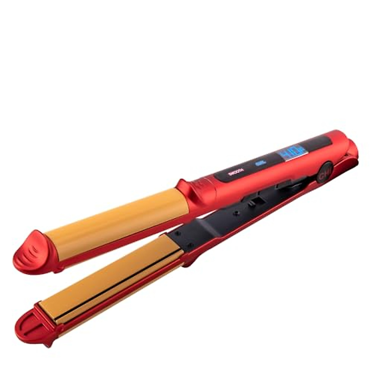 CHI 3-In-1 Hairstyling Iron, Versatile Styling Iron To Smooth, Curl, or Flip Hair, Adds Shine & Reduces Frizz, 1" Iron, Ruby Red