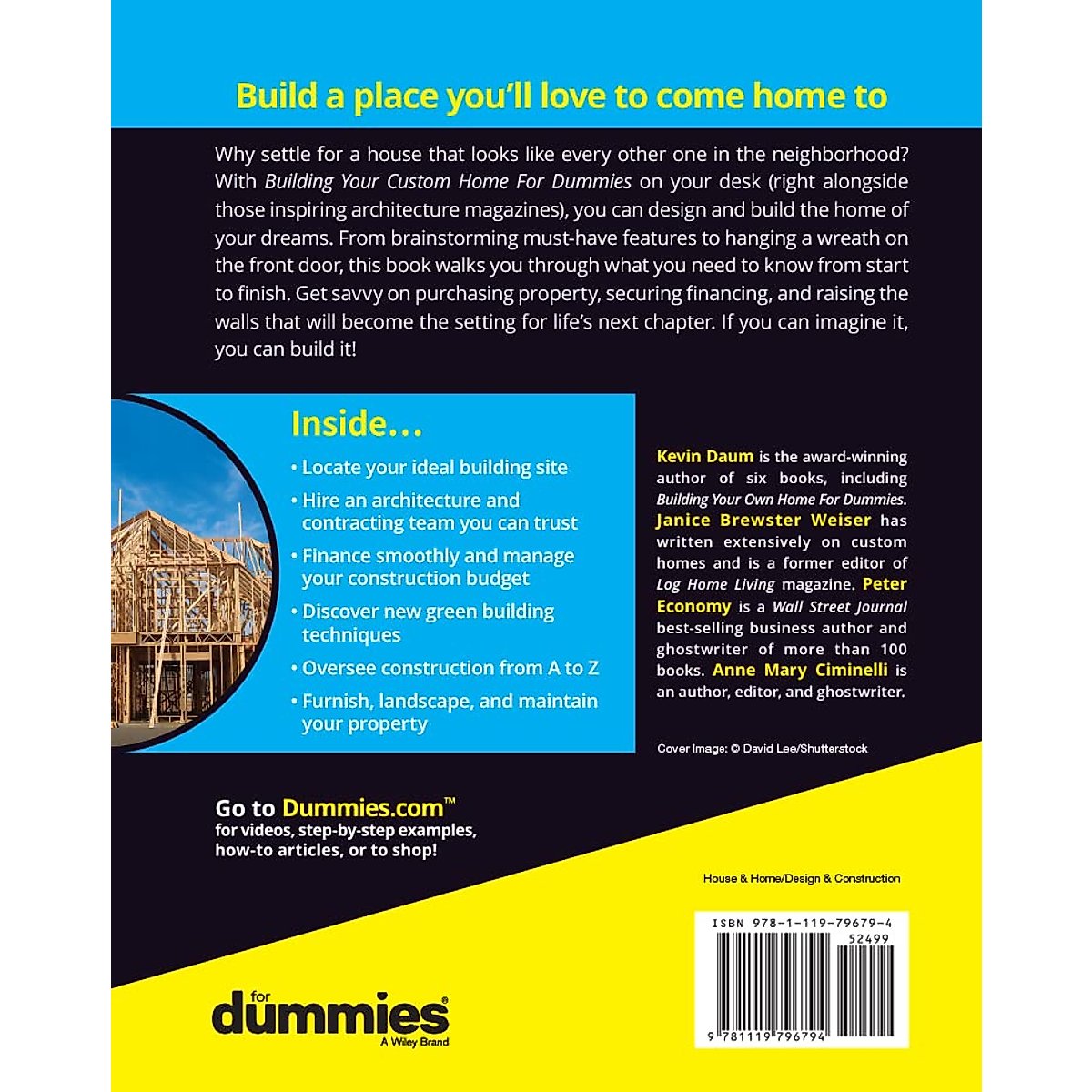 Building Your Custom Home For Dummies