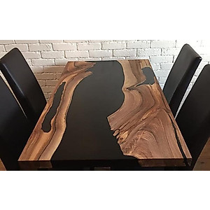 Handmade Epoxy Table, Live Edge Wooden Table, Epoxy Resin River Table, Natural Wood,Dining table, Natural Epoxy Table, Resin Table