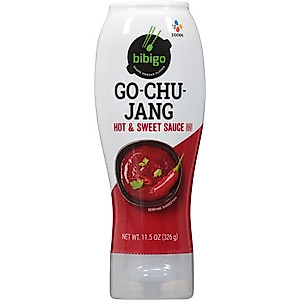 bibigo - Gochujang Sauce, Hot and Sweet Flavor, Perfectly Blended Flavors, Pantry and Party Must-Have, 11.5-oz