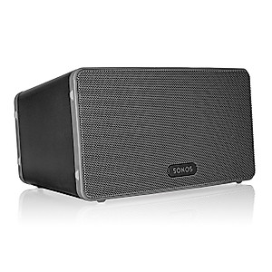 Sonos Play:3 - Mid-Sized Wireless Smart Home Speaker for Streaming Music, Amazon Certified and Works with Alexa. (Black)