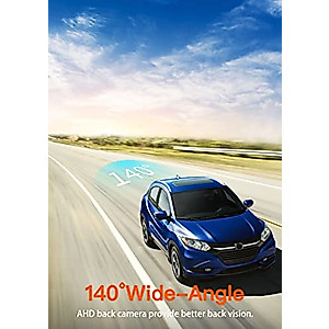 WOLFBOX Original Rear Camera for Mirror Dash Cam, Suitable for G840S/G930/T10, 1080P Waterproof Backup Camera