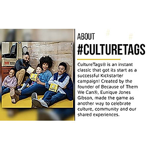 #CultureTags Expansion Pack Blessed & Highly Favored, Gift for Family & People Who Love Hashtags + Culture, 60 New Cards, Ages 13+ Years, CB Games