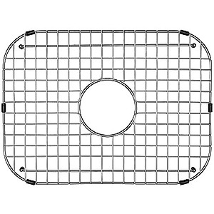 Serene Valley Sink Grid 18-1/8" L x 13-3/8" W, Centered Drain with Corner Radius 3-1/2", NDG1813C