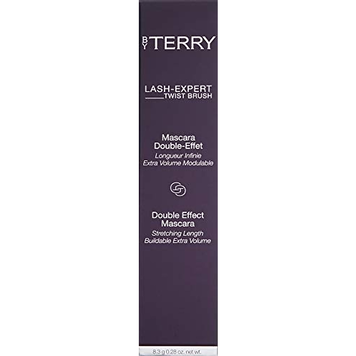 By Terry Volume & Lengthening Mascara | Lash-Expert Twist Brush | Master Black | 8.3g (0.28 Oz)