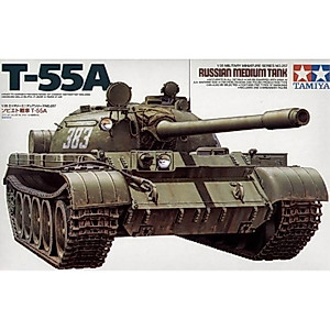 TAMIYA 35257 1/35 Soviet Tank T-55A Plastic Model Kit