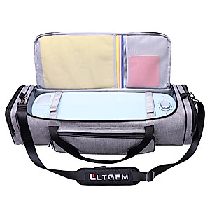 L LTGEM Carrying Case for Cricut Maker, Cricut Maker 3, Cricut Explore Air 2, Cricut Explore 3, Cricut Mint Explore Air Cutting Machine