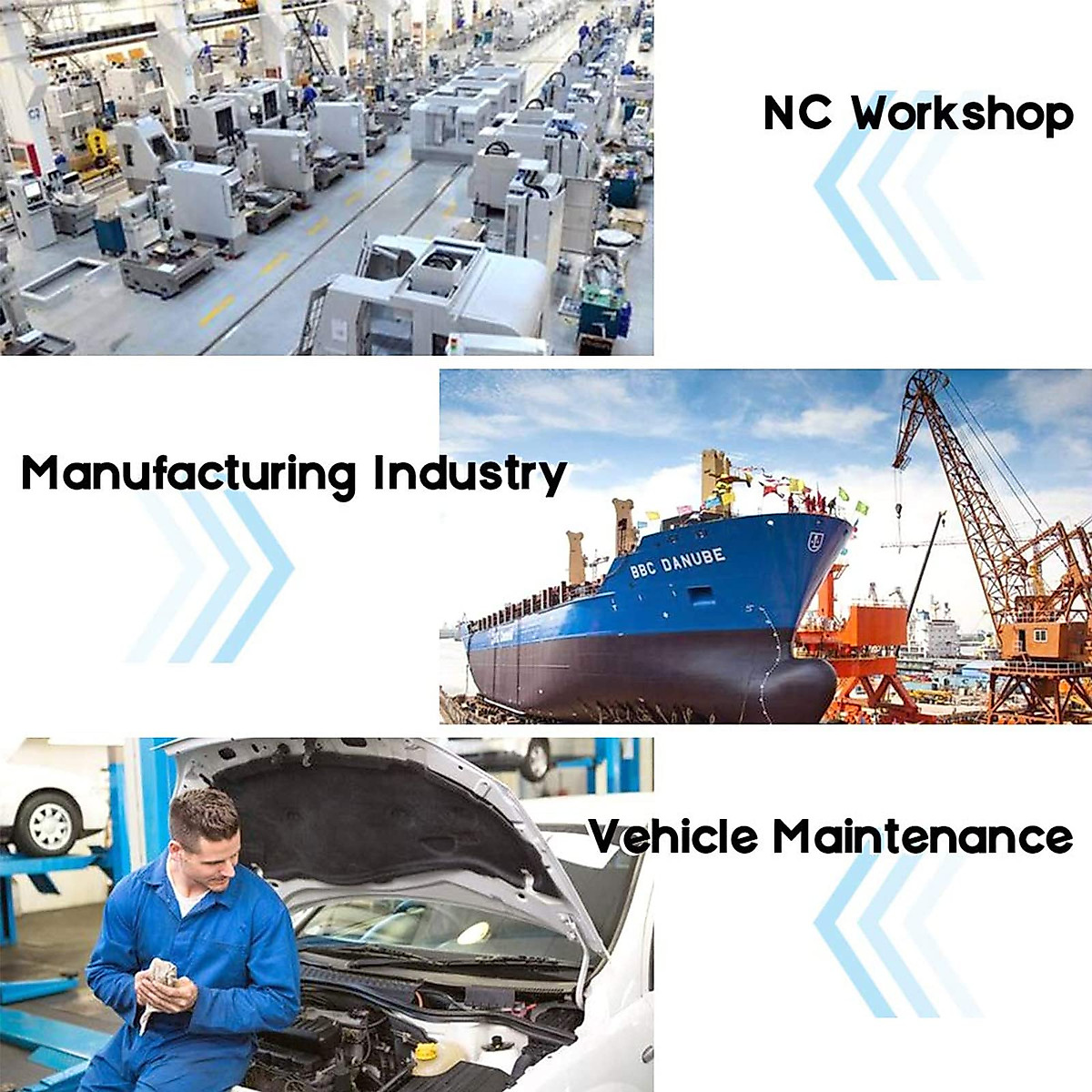 Swpeet 435Pcs 3 Types #6#8#10 SAE 304 Stainless Steel Round Pan Head and Phillips Flat Head Self Tapping Sheet Metal Screws Wood Screws with 410 Stainless Steel Truss Head Fast Self Tapping Screws