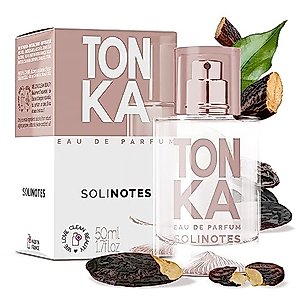 SOLINOTES Tonka Perfume for Women - Eau De Parfum | Delicate Floral and Soothing Scent - Made in France - Vegan - 1.7 fl.oz