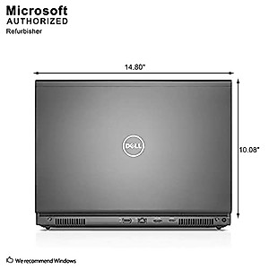 Dell Precision M4800 15.6 FHD Ultrapowerful Mobile Workstation Laptop PC, Intel Core i7-4810MQ, 32GB RAM, 1TB Hard Drive, NVIDIA Quadro K2100M, Windows 10 Pro (Renewed)