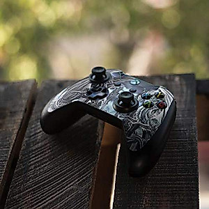 Skinit Decal Gaming Skin Compatible with Xbox One Elite Controller - Officially Licensed Tate and Co. Ruth Thompson Checkmate Dragons Design