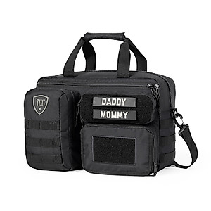 Tactical Baby Gear Deuce 3.0 Tactical Diaper Bag with Changing Mat (Coyote Brown)