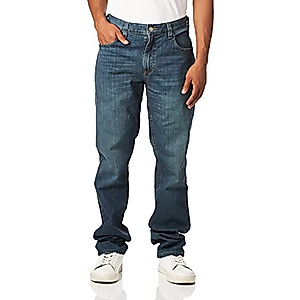 Carhartt mens Rugged Flex Relaxed Fit Low Rise 5-pocket Tapered Jean Work Utility Pants, Canyon, 34W x 32L US