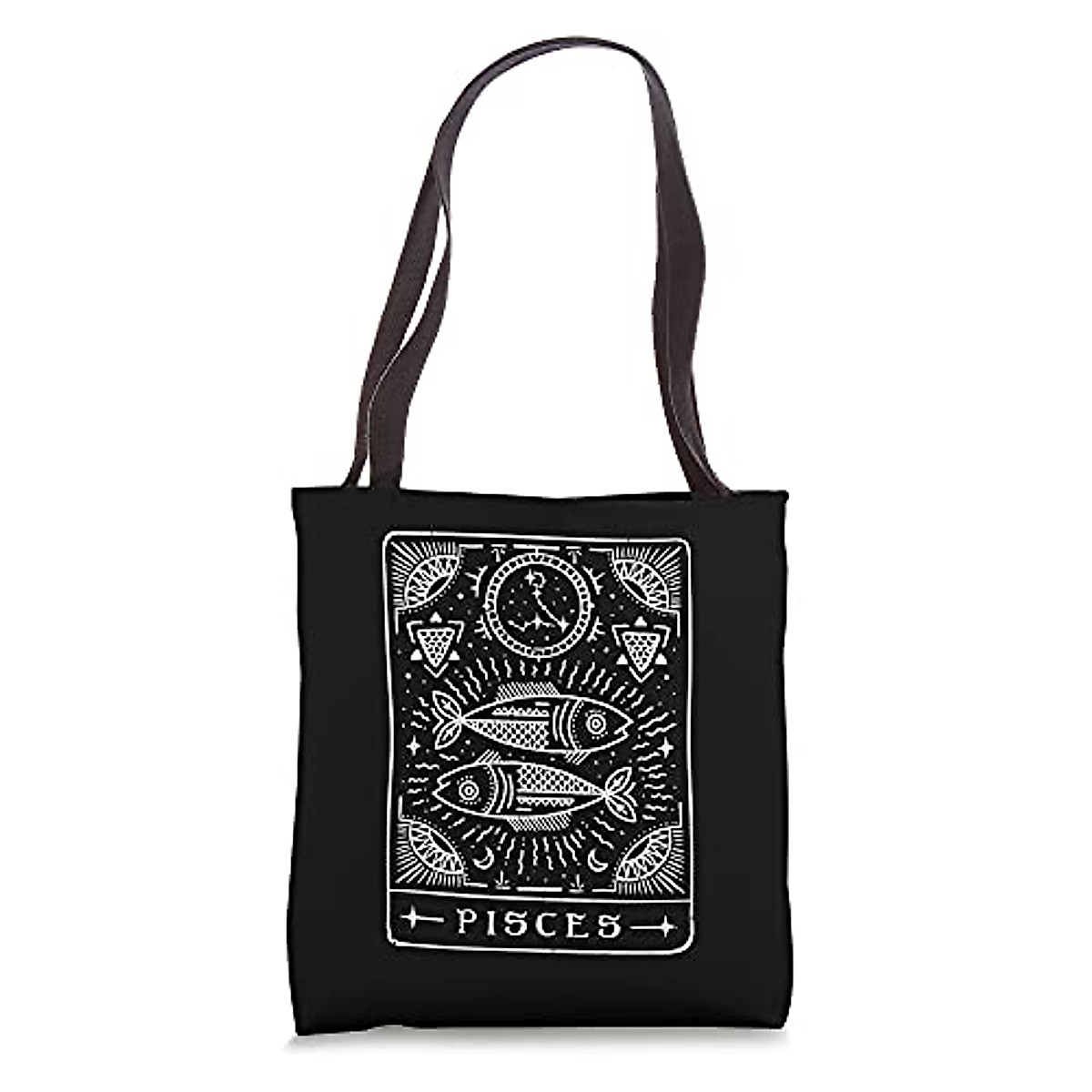 Pisces Tarot / Pisces Zodiac Sign / Pisces Birthday Month Tote Bag