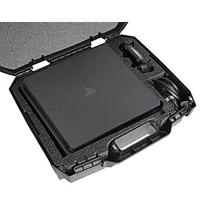 Case Club Case fits Playstation 4 / PS4 Slim in Pre-Cut Carry Case