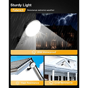 toberich LED Barn Light, 150W 20000LM Yard Area Lights Dusk to Dawn Outdoor Lighting with Photocell 6500K Adjustable Angle Daylight IP66 Waterproof Street Lights for Security/Farmhouse/Garage