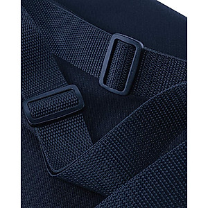 BagBase Mini Essential Knapsack Bag (One Size) (Black)