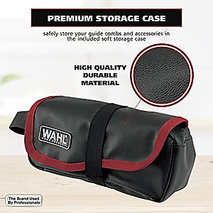 Wahl Edge Pro Bump Free Corded Beard Trimmer, Touch Up Trimmer, & Grooming Detailer Kit for Men – for Edging Beards, Mustaches, Hair, Stubble, Ear, Nose, & Body – Model 9686-300