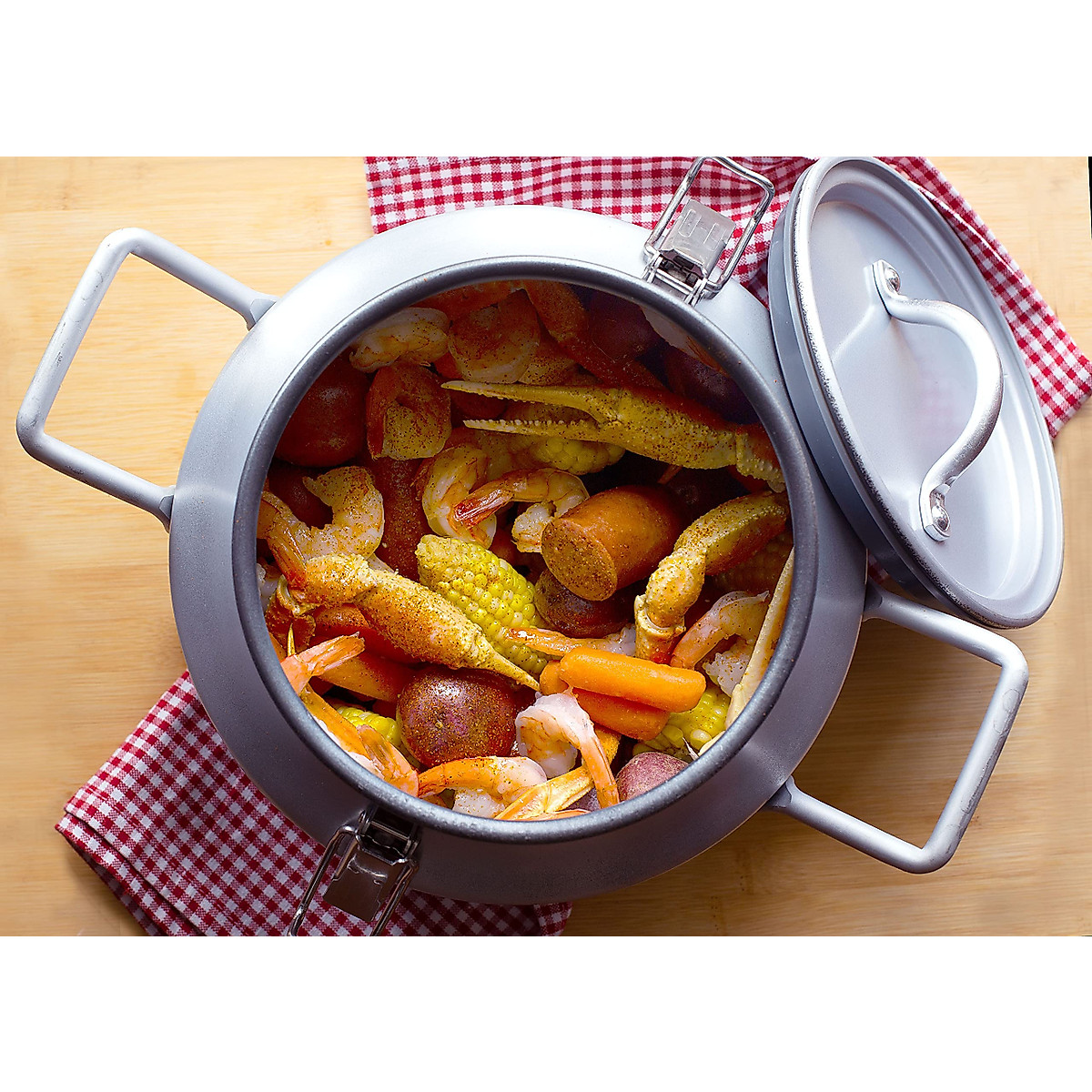 CanCooker Junior: Steam Cooker & Food Steamer | Complete with Steamer, Lid, Travel Bag, and Recipe Book