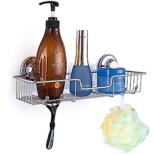 iPEGTOP Suction Shower Caddy and Soap Dish