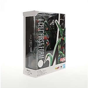 TAMASHII NATIONS - Dragon Ball Z - Cell First Form, Bandai Spirits S.H.Figuarts Action Figure
