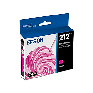 EPSON T212 Claria -Ink Standard Capacity Magenta -Cartridge (T212320-S) for Select Epson Expression and Workforce Printers