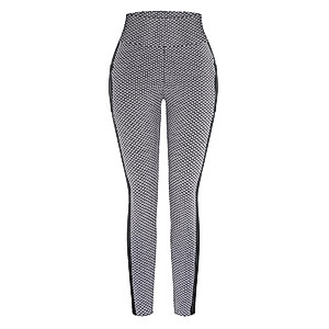 Women High Waist Yoga Pants Tummy Control Slimming Booty Leggings Workout Running Butt Lift Tights With Pockets 133