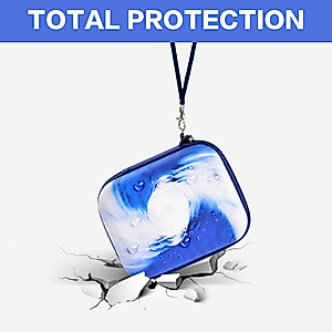 Case Compatible with Bakugan for Baku Gear Pack, Toys Organizer Storage for Bakucores Cards and Ultra Collectible Action Figures, Toy Container Holder for Bakugon Dragonoid Figure (Box Only) Blue