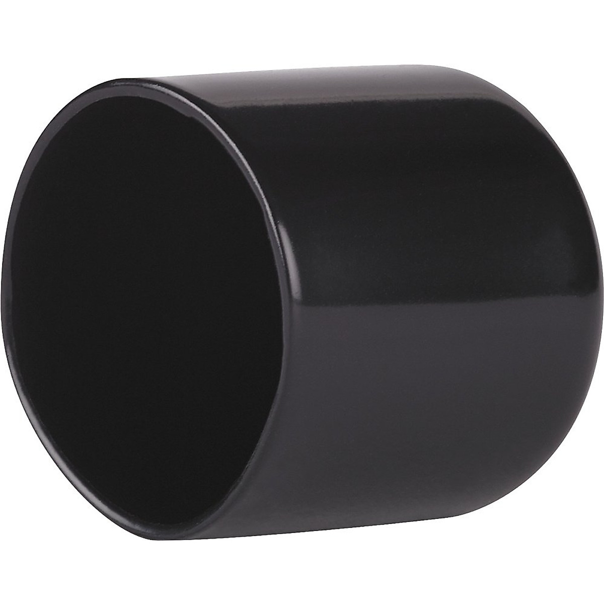 Round Vinyl Caps - 0.207" x 0.500" Round Vinyl Cap (RVC9011) Material: Black Vinyl MOCAP RVCC9011-5 (qty1030)