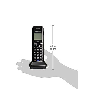 Panasonic DECT 6.0 Plus Cordless Phone Handset Accessory Compatible with 2-Line Cordless Phones KX-TG95xx Series Business telephones, Headset Jack - KX-TGA950B (Black)