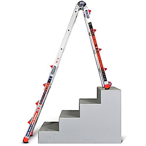 Little Giant Ladders 12017EN Revolution M17 Set, Silver, 4 x 4 ft