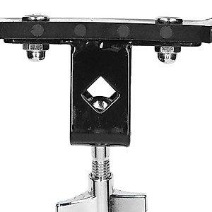 Hi Hat Bell Portable Hi Hat Tambourine for Guitarists for Friends Gathering,Hands on the piano