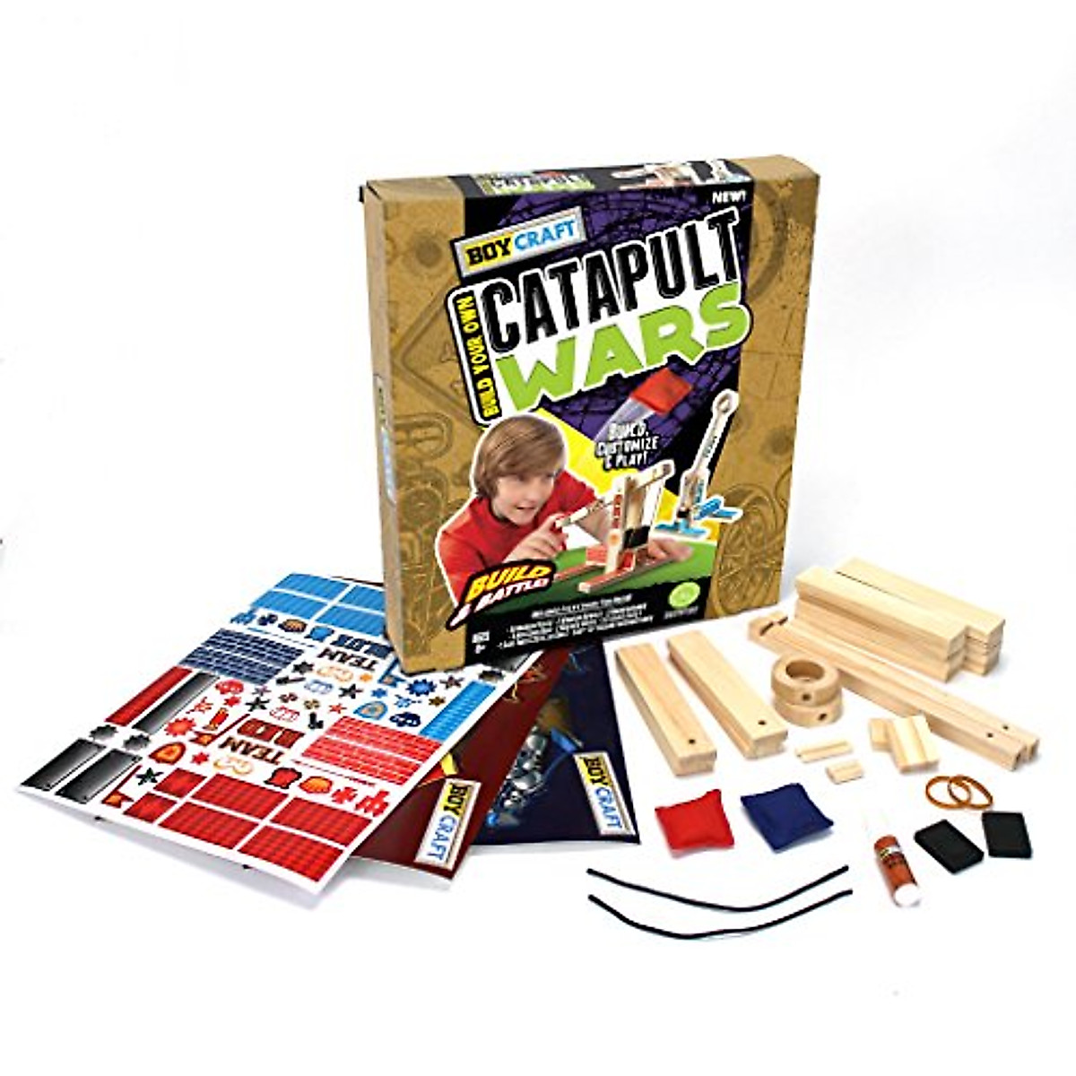 Boy Craft Catapult Wars by Horizon Group USA