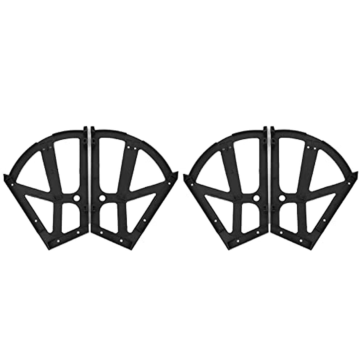 Shoes Cabinet Hinge, 4Pcs/Set Home Furniture Shoes Drawer Cabinet Flip Plate Frame Turning Rack Accessory Furniture Shoe Rack Hinged Flip Plate for Bedroom Living Room（Not Including Cabinet）