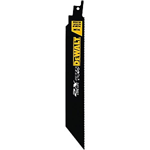 DEWALT 9-Inch Reciprocating Saw Blades, 14 TPI, 5-Pack (DWAR9114)