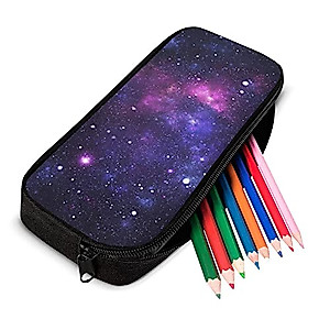 KXZOYLM Galaxy Backpacks Outer Space Backpack 3 Pieces Sets Space Backpack with Lunch Box And Pencil Case Casual Planet Shoulder Bag for Boys Girls Teens Men Women