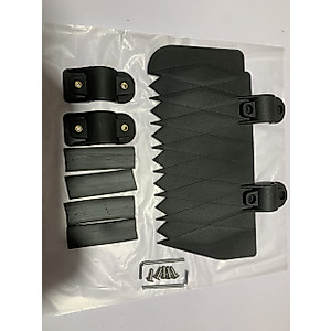 NyVoozy Rudder Clamp on Boat Rudder Fits Most 24 to 55" Trolling Motors, Kayak Rudder Kit Designed for Kayak, Canoe, Angling Boat, etc, Electric Motors Rudder Clamp Widely Use for Canoe, Jon boat, etc