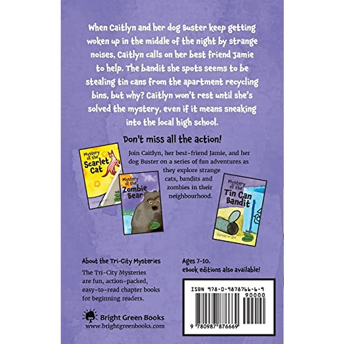 Mystery of the Tin Can Bandit: Detective adventures for Children 7-10 (Tri-City Mysteries - Book 2)