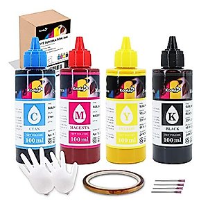 Koala Sublimation Ink Refill Bottle Compatible with ET-2720 ET-2760 ET-2800 ET-2803 ET-2850 ET-3760 WF-7710 WF-7720 C68 C88 for Heat Transfer on Mugs, Polyester Shirts, Mat, etc