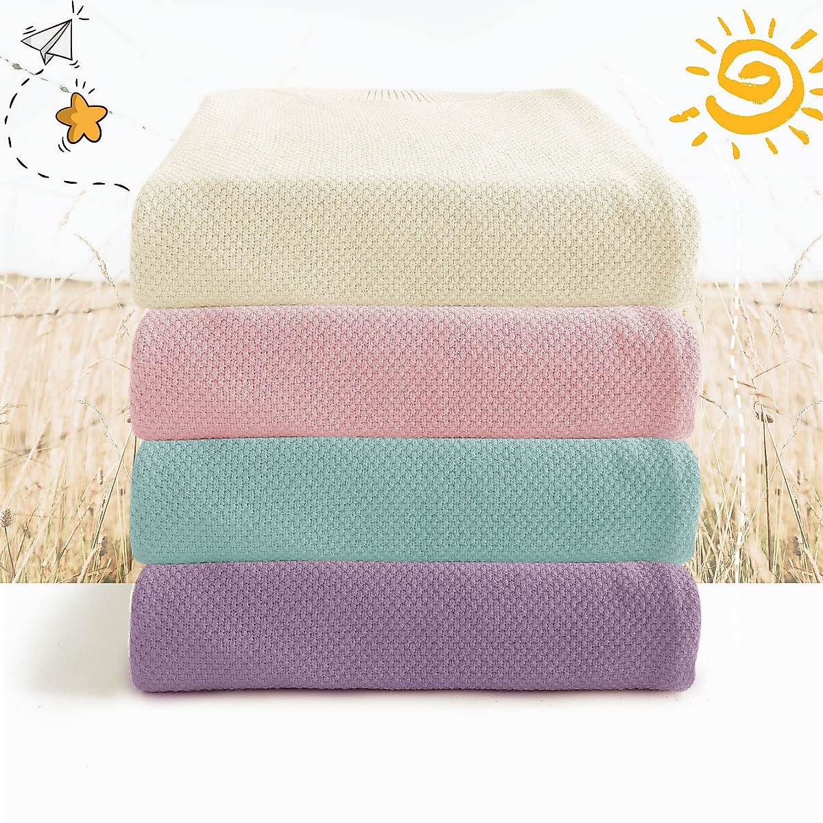 MEROKEETY Women's Long Sleeve Turtleneck Cozy Knit Sweater Casual Loose Pullover Jumper Tops, Sage, Small